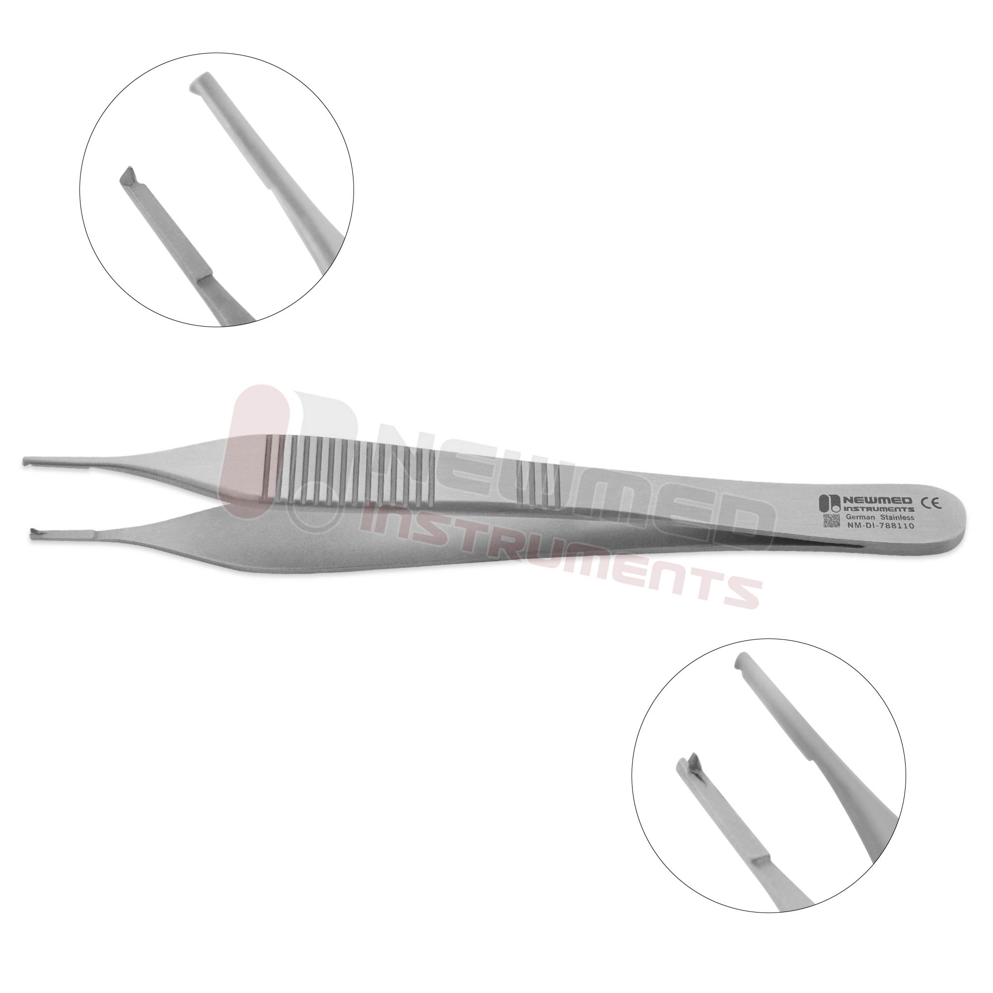 Adson Micro Suture Forceps - Suturing Forceps | New Med Instruments